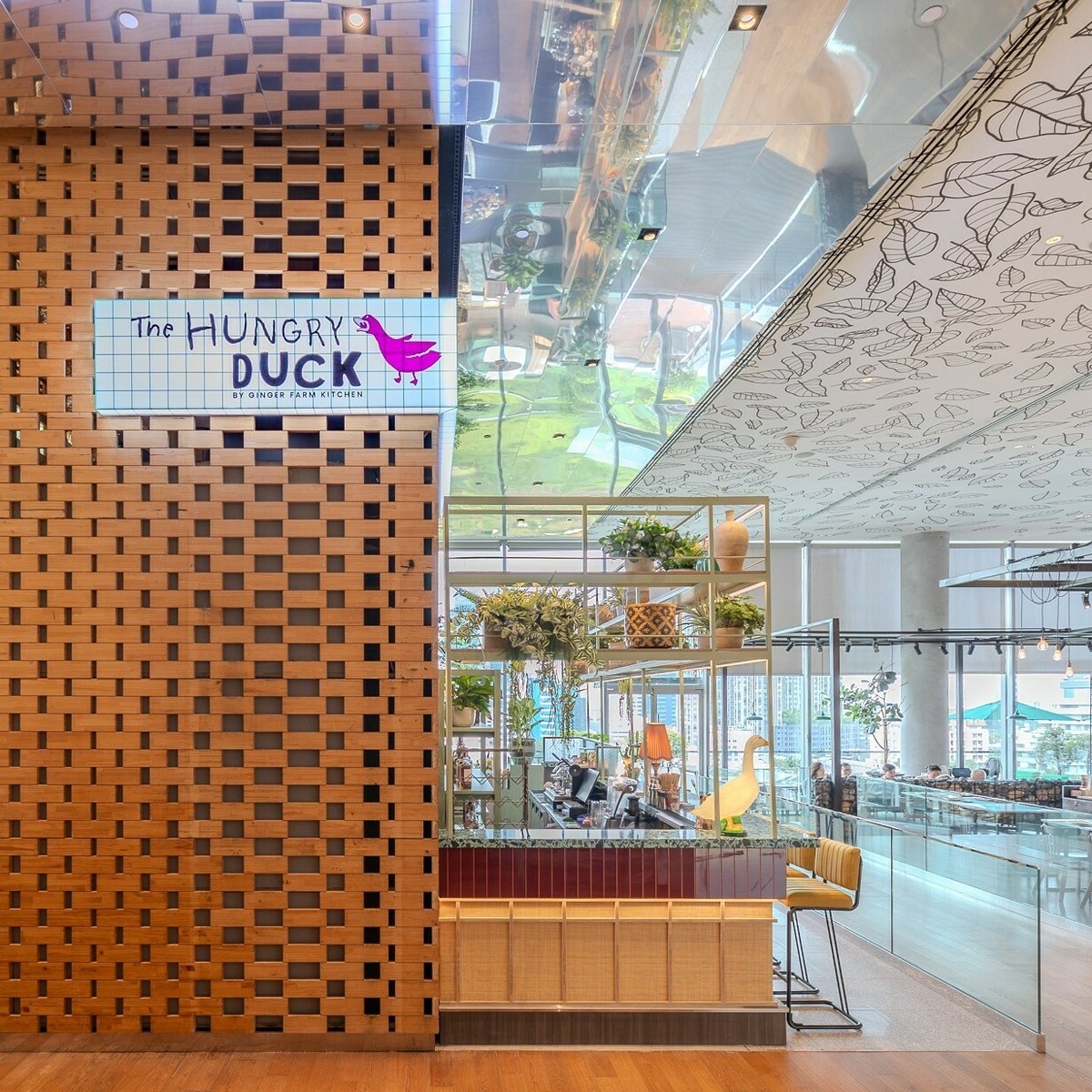 The Hungry Duck Central Embassy | Modern Thai Fusion - Rooftop Dining ...