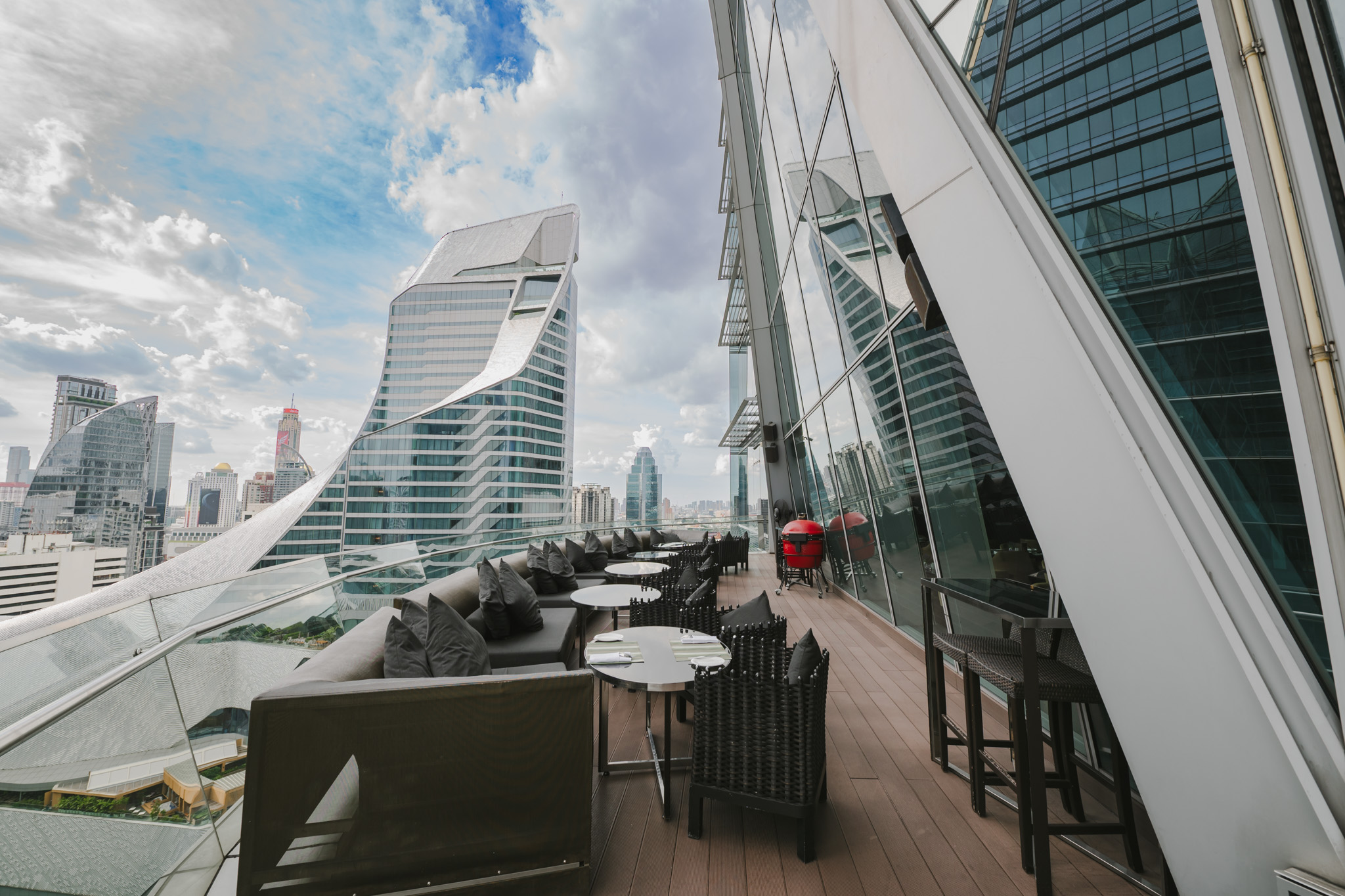 Up & Above Bar (rooftop) at The Okura Prestige Bangkok | Skyline Views ...